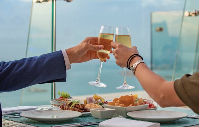 Intimate Valentine’s Dinner Set Up At The Private Beach At The JBR ...