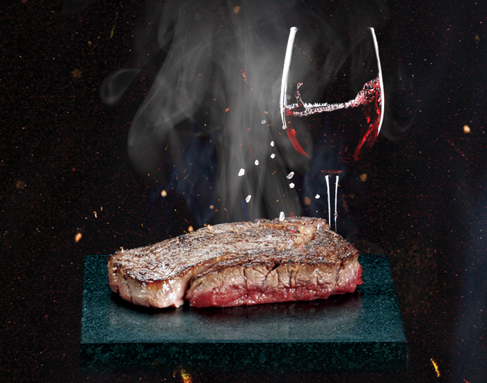 Volcanic Hot Stone Steak And Grape Pairing At The H Dubai | | Dubai ...